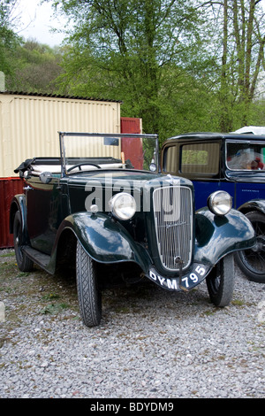 Austin 7 convertible car at a Vintage and veteran car show in ...
