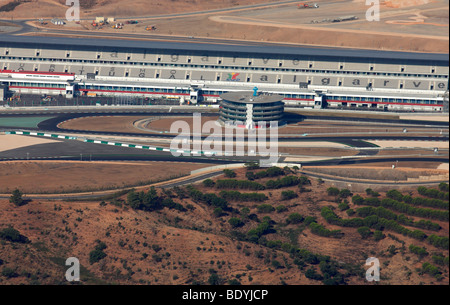 Aerial view of the race track of Portimao, Algarve, Portugal Stock ...