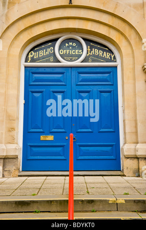 Library Briton Ferry Neath South Wales Stock Photo - Alamy