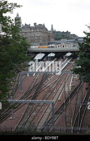 Waverley Train Station, Edinburgh, Scotland, UK Stock Photo - Alamy