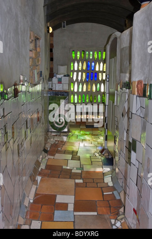 Hundertwasser Toilets of Kawakawa, New Zealand. Building detail Stock ...