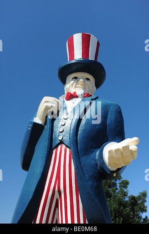 Uncle Sam large statue Stock Photo - Alamy