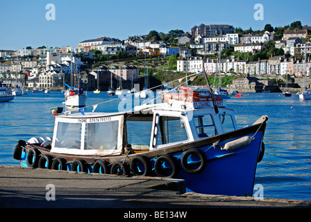 The Falmouth to Flushing Ferry at Falmouth Quay Stock Photo - Alamy