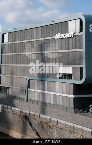 Headquarters of Microsoft company for Germany and Europe, in ...
