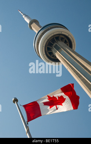 the Canadian national flag of Canada, America Stock Photo - Alamy