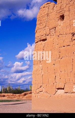 Ancient Casa Grande Ruins National Monument of the Pre-columbian ...