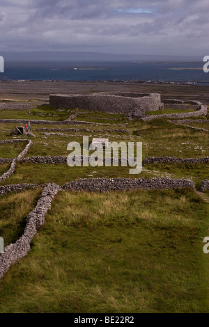 Dun Arann Lighthouse, Inis Mor (Inismore) Island, Aran Islands, Co ...