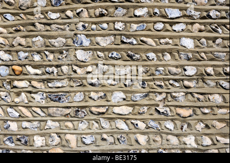 Flint as a building material for the traditional walls and facades in ...