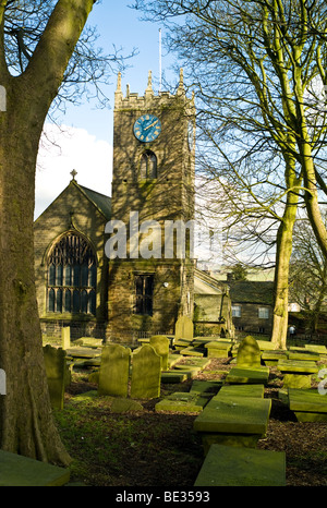 cemetery, howarth, yorkshire, england Stock Photo - Alamy