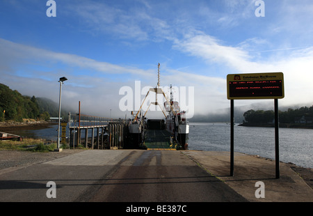 Lochaline - Fishnish Car and Passenger Ferry at Fishnich, Isle of Mull ...