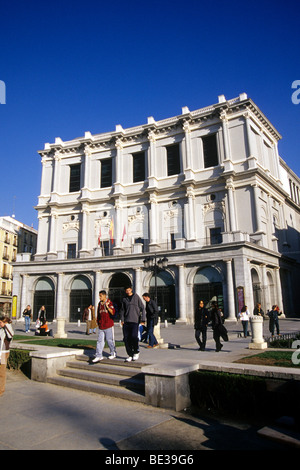 Opernhaus Teatro Real, Plaza de Isabell II, Madrid, Spanien *** Teatro ...
