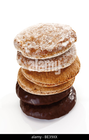 Gingerbread on wafers Stock Photo - Alamy