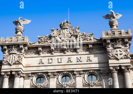 Aduana Building, Barcelona (Spain Stock Photo - Alamy
