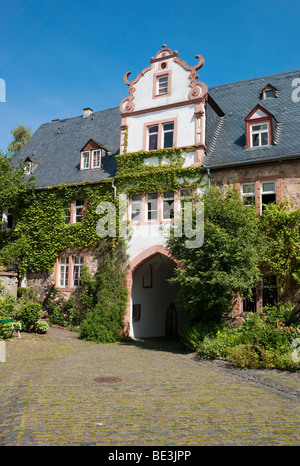 Castle Hungen, since 1974 owned by a community association, Hungen ...