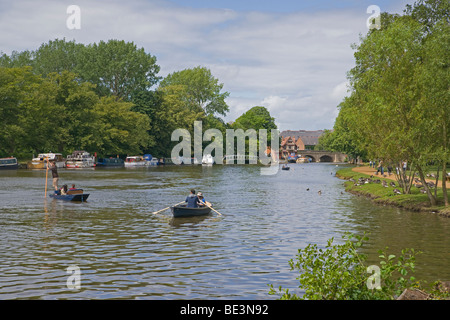 Oxford, River Thames, Salter's Boatyard, Folly Bridge, Cotswolds ...