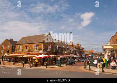Hunstanton High Street Norfolk UK Stock Photo - Alamy