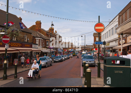 Hunstanton High Street Norfolk UK Stock Photo - Alamy