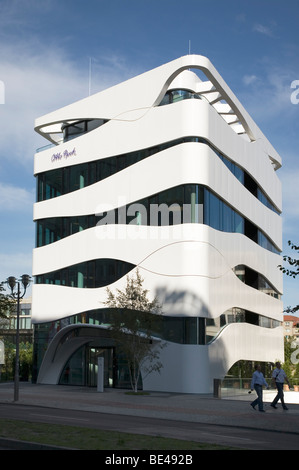 Modern architecture of the Otto Bock building, Berlin, Germany Stock ...