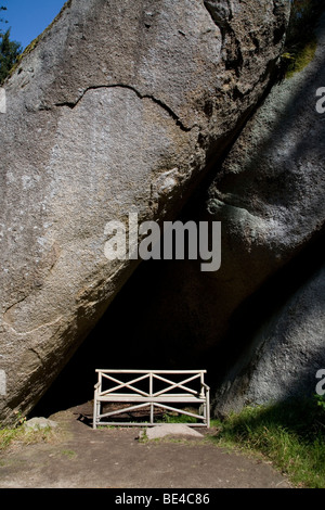 In the rock labyrinth, Luisenburg Stock Photo - Alamy