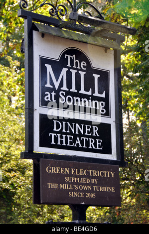 The Mill at Sonning, Dinner and theatre, Berkshire, U.K Stock Photo - Alamy