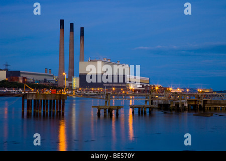 Ballylumford Power Station on Islandmagee, County Antrim, Northern ...
