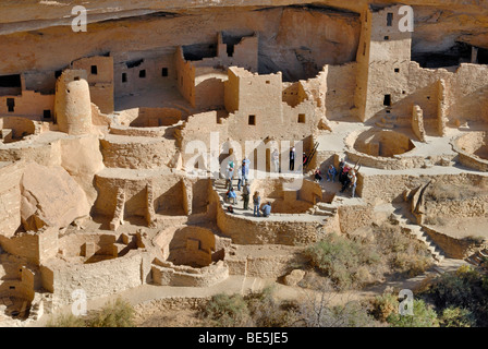 Cliff Palace, Historic buildings in the Ancestral Puebloans, Mesa Verde ...