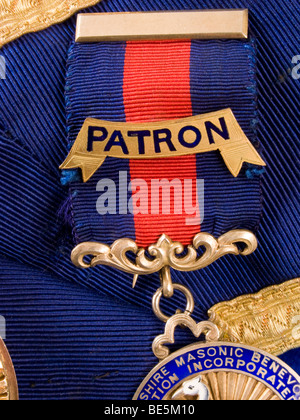 Patron jewel (Masonic Patron medal / jewel Stock Photo - Alamy