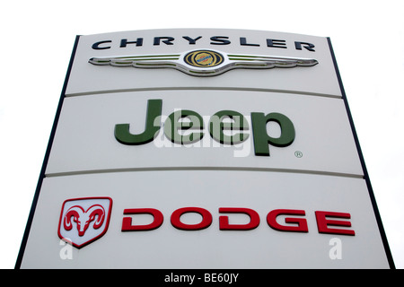 Chrysler, amerikanische Automarke // Chrysler, American Car Brand Stock ...