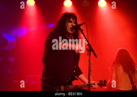 Blackie Lawless, singer and frontman of U.S. metal-rock band W.A.S.P ...