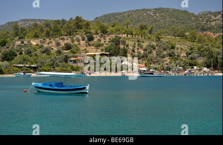 akbuk port akbuk cape bodrum peninsular turkey Stock Photo - Alamy