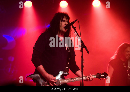 Blackie Lawless, singer and frontman of U.S. metal-rock band W.A.S.P ...