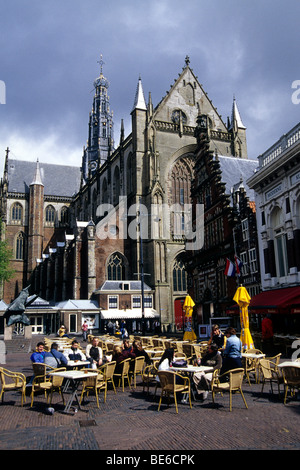 Exterior Grote Kerk, Grote Kerk Haarlem, churches St. Bavokerk, 24-04 ...