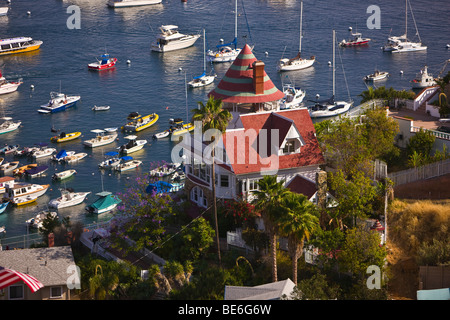 AVALON, CA, USA - Holly Hill House, built by Peter Gano, on Santa ...