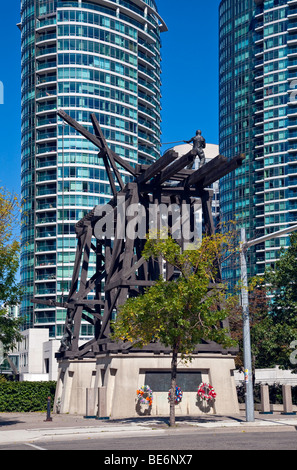 Statue is a memorial to Chinese railroad workers who built the Canadian ...