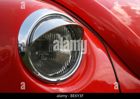 Volkswagen VW Beetle type 1303, detail of the back of the last Beetle ...