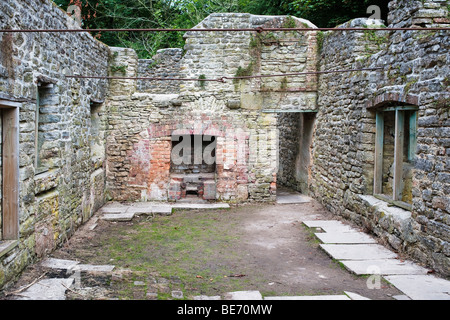 Tyneham Village, ruined buildings abandoned during WWII, Dorset ...