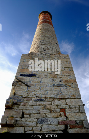 Tin Mine chimney Stock Photo - Alamy