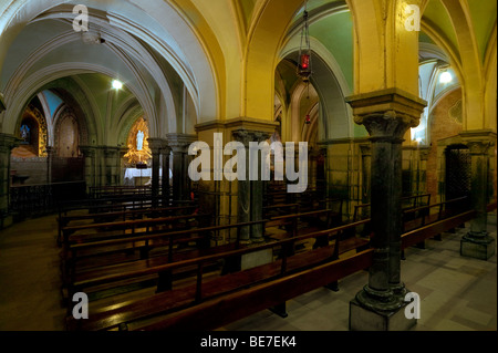 CRYPT OF ROSAIRE BASILICA, LOURDES, FRANCE Stock Photo - Alamy