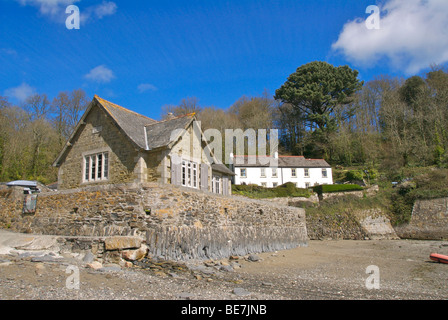Durgan Village, Cornwall, England, UK Stock Photo - Alamy
