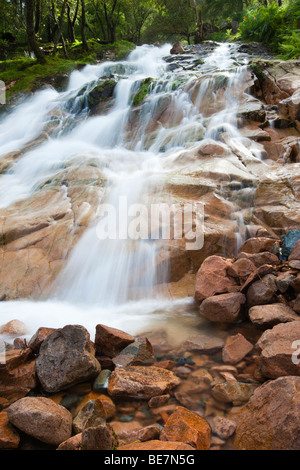 Waterfalls above Buttermere in Lake District Stock Photo - Alamy