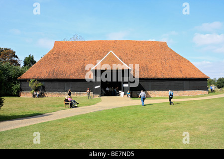 The Barley Barn, Cressing Temple Barns, an ancient monument situated ...