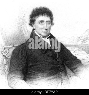 THOMAS TELFORD Scottish civil engineer (1757-1834) shown in his ...