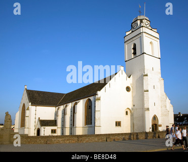 Old Church Oude Kerk Katwijk Holland Stock Photo - Alamy
