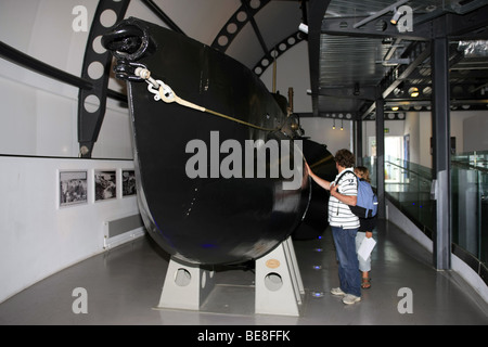 X24 at Royal Navy Submarine Museum, Gosport UK. The X class was a World ...