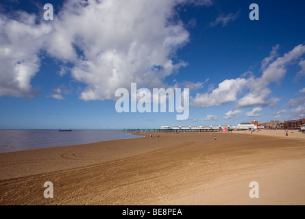 Lytham St Annes beach on the Fylde Coast in Lancashire Stock Photo - Alamy