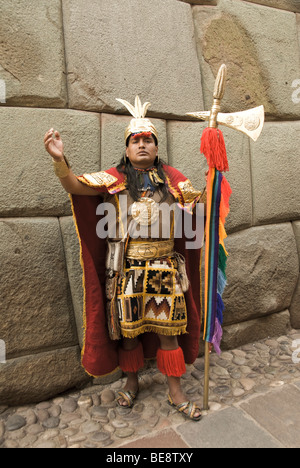 Aboriginal man dressed in traditional costume near Uluru Ayers Rock ...