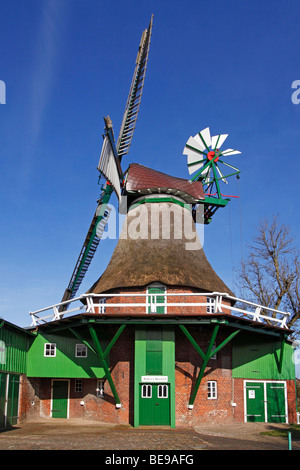 Old windmill / Eddelak Stock Photo - Alamy
