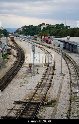 Railway station Split Croatia Stock Photo - Alamy