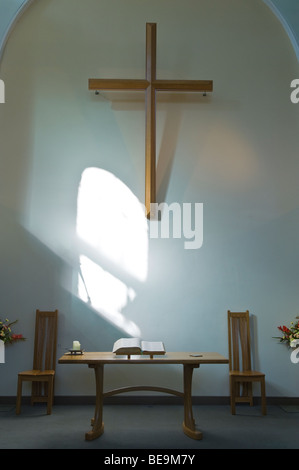 Simple Church Altar Stock Photo - Alamy