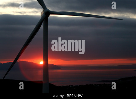 Wind Farm - Ardrossan Scotland Stock Photo - Alamy